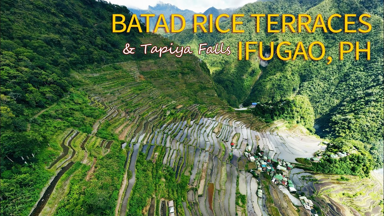 Batad Rice Terraces & Tappiya Falls | Walking Tour | Ifugao Philippines ...