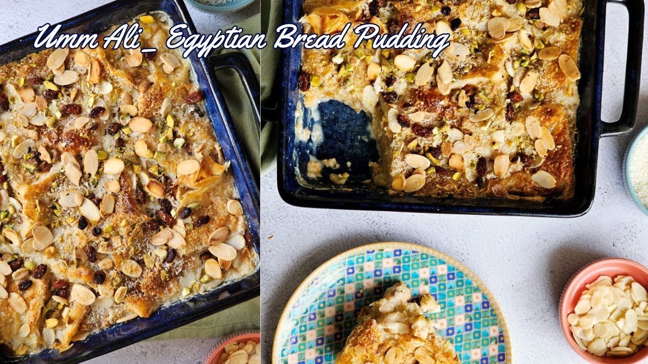 Umm Ali | Egyptian Bread Pudding - YouTube