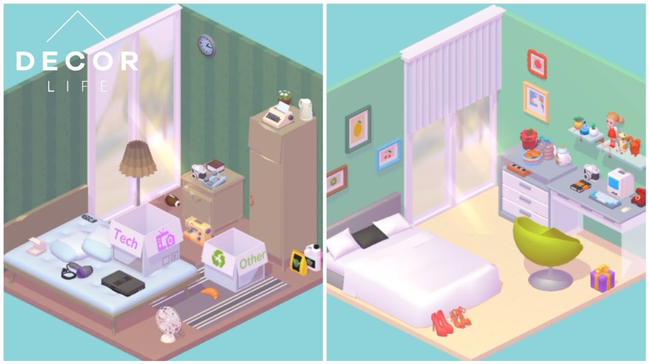 Decor Life - Home Design Game! NEW ROOMS Gameplay Walkthrough - Android ...