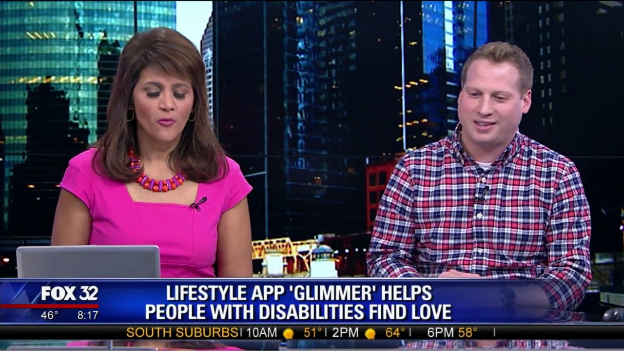 'Glimmer App' To Help People with Disabilities Find Love - YouTube