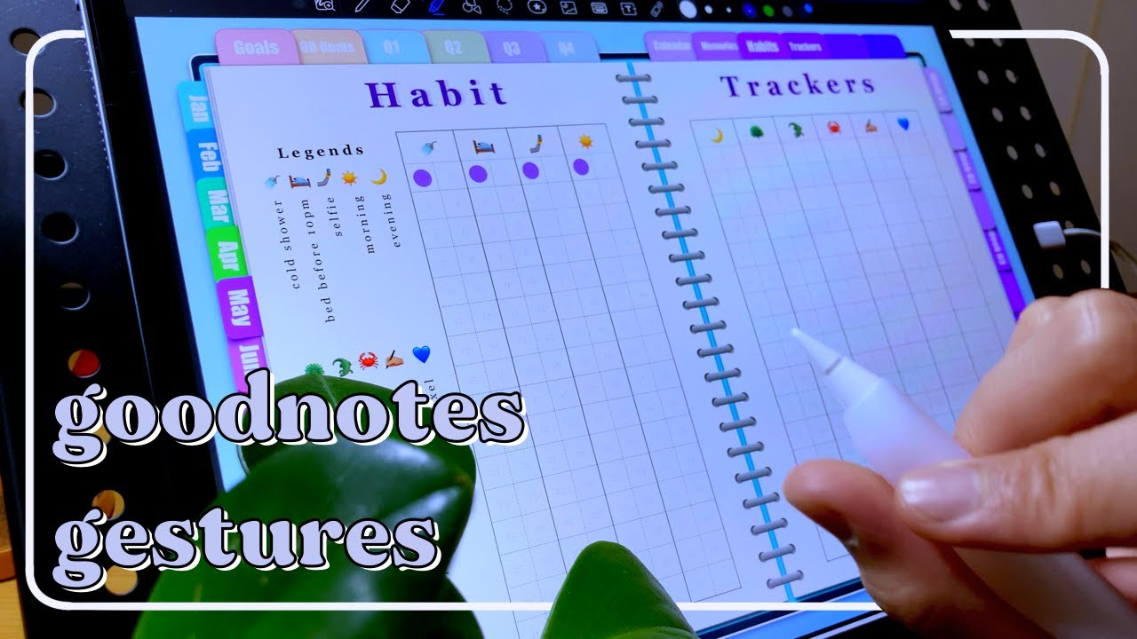 ALL THE GOODNOTES GESTURES YOU NEED | goodnotes tips and tricks - YouTube