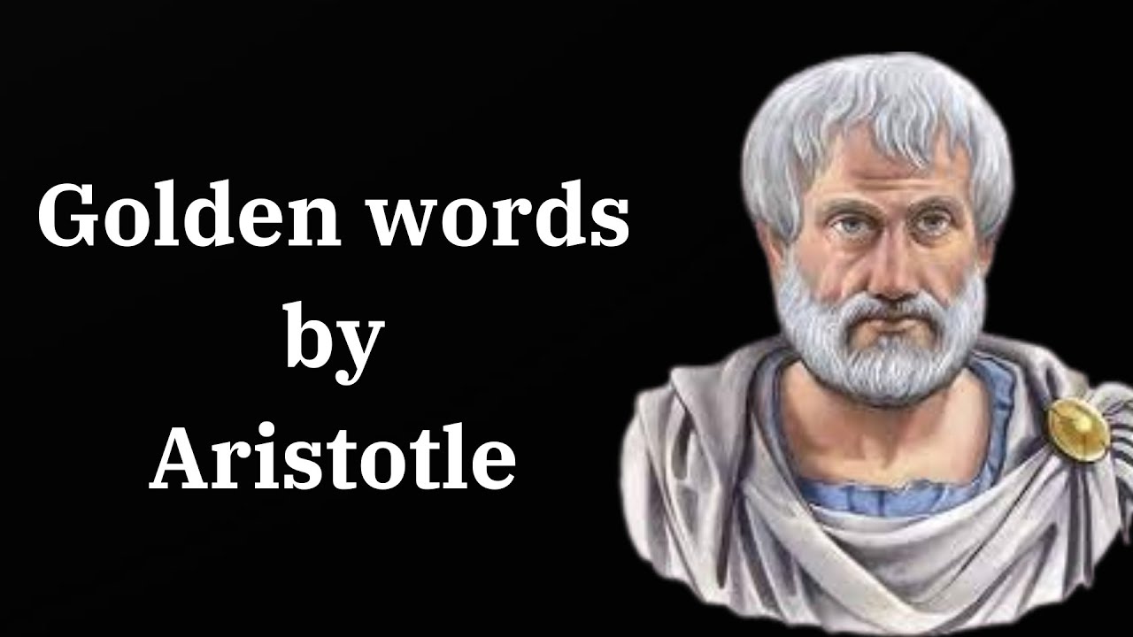 @Golden words by Aristotle #dailylifequotations#motivationalvideo - YouTube