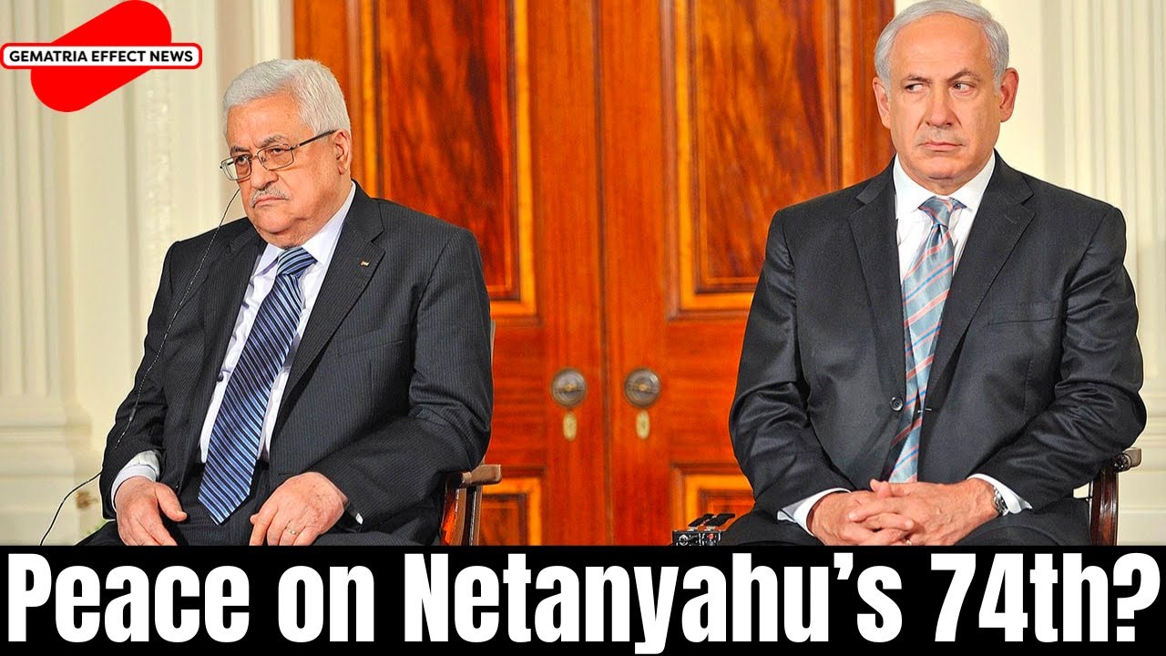 Palestine's President calls for peace on Benjamin Netanyahu's 74th ...