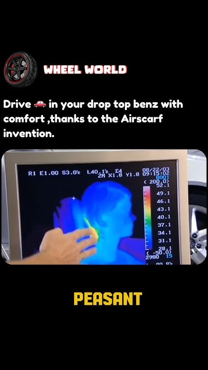 Drop-top made more comfortable 😌 👌 by the Airscarf. #automobile #airscarf #mercedes - YouTube