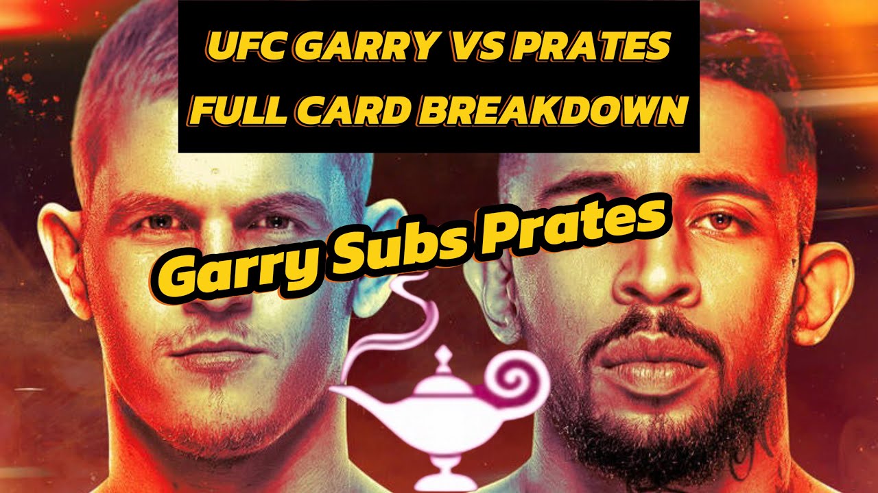 Genie Picks UFC Garry vs Prates! UFC Kansas City Full Card Breakdown ...