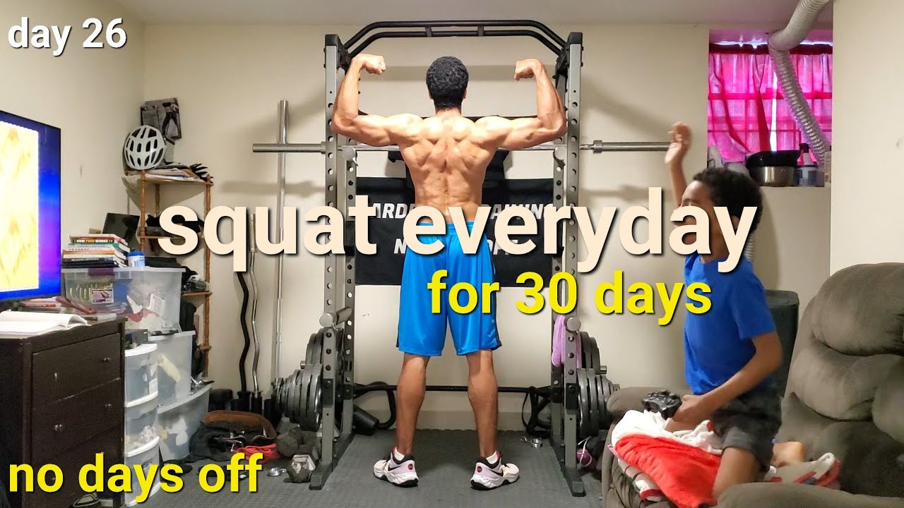 squat everyday [day 26] 200 burpees + 200 squats EMOM #stayhardbody ...