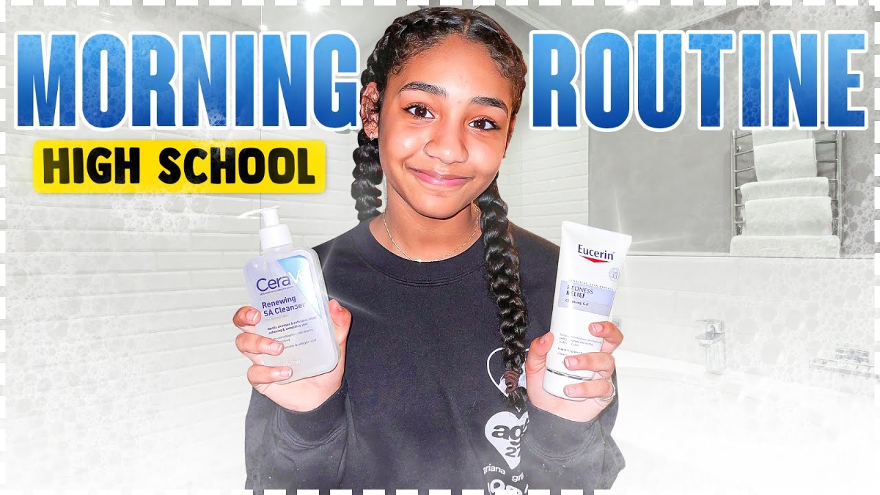 HIGH SCHOOL MORNING ROUTINE | GRWM | MORNING ROUTINE - YouTube
