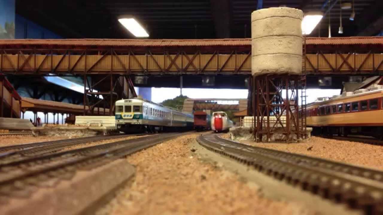 HO scale ( RAPIDO CN Turbo Train ターボトレイン ) 京都祇園デゴイチ kyoto/Japan - YouTube