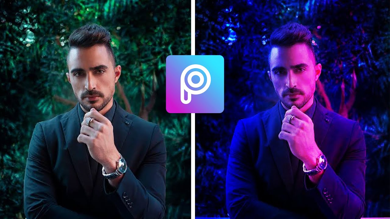 Portrait Dual Lighting Effects By Picsart Easy Method।। Picsart Photo ...