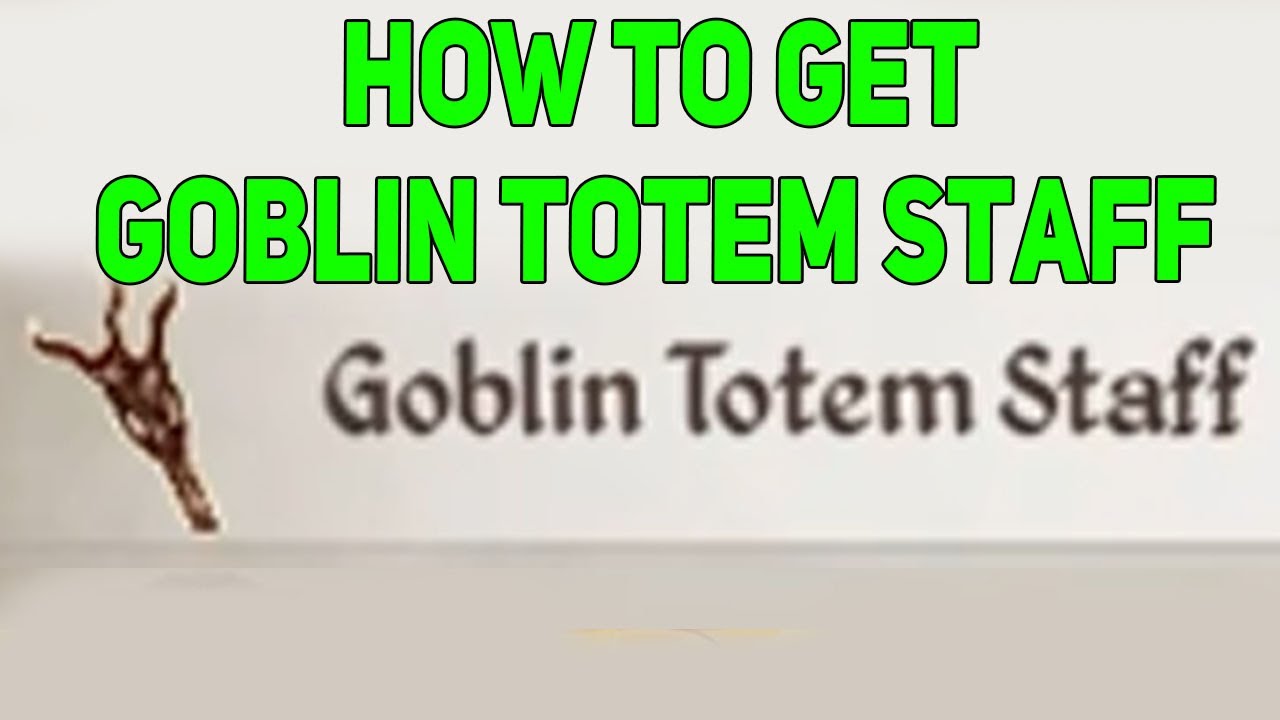How To Get Goblin Totem Staff in Oblivion Remastered, Best Magic Staff ...