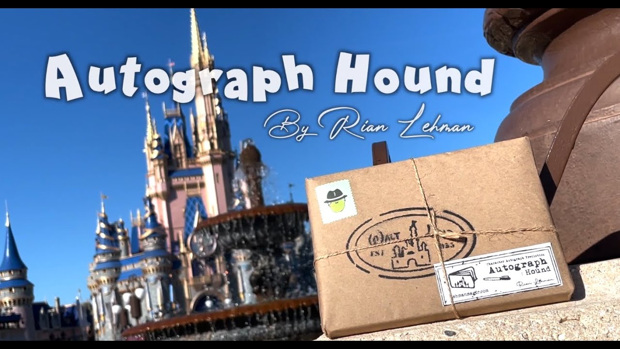 Disney Autograph Book MAGIC TRICK Autograph Hound - YouTube