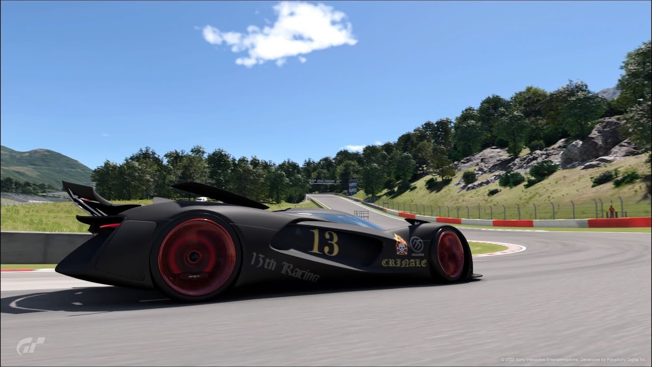 Gran Turismo 7 Tomahawk X Deep Forest Raceway 0'40.450 - YouTube