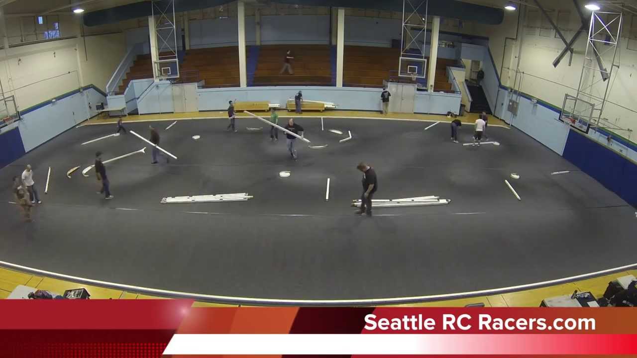 Seattle RC Racers Track Build - YouTube