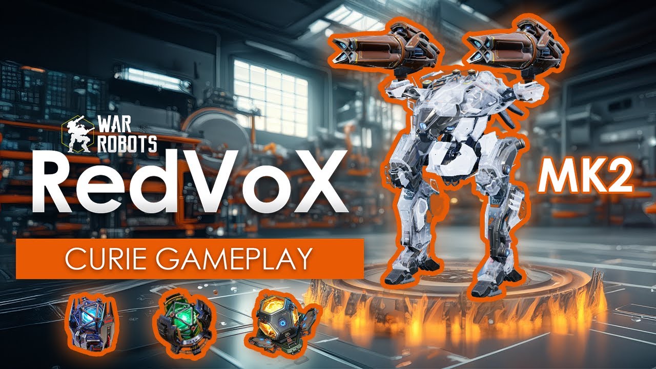 War Robots | Curie MK2 Gameplay with Subduer Weapons | RedVoX WR - YouTube