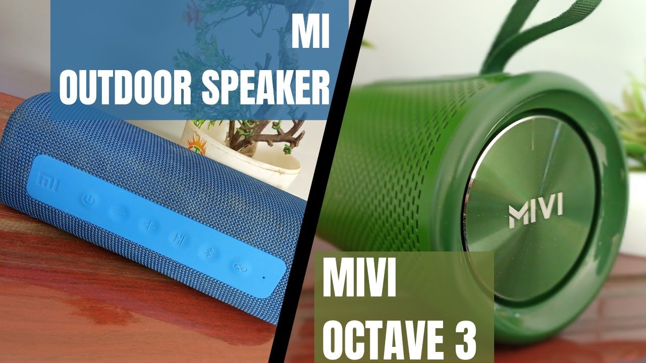 Mivi Octave 3 vs Mi Outdoor Bluetooth Speaker Comparsion | Best Budget ...