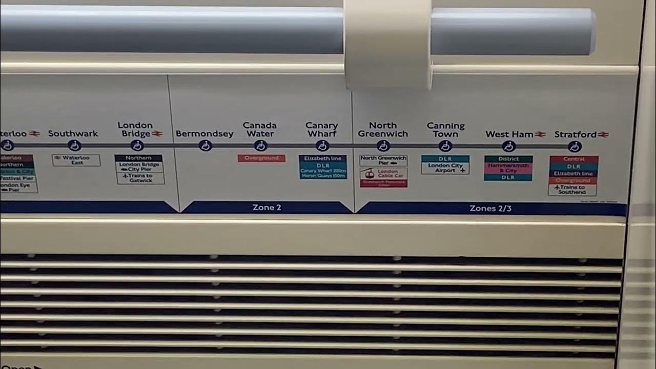 Elizabeth line Added on the Jubilee line Map - YouTube