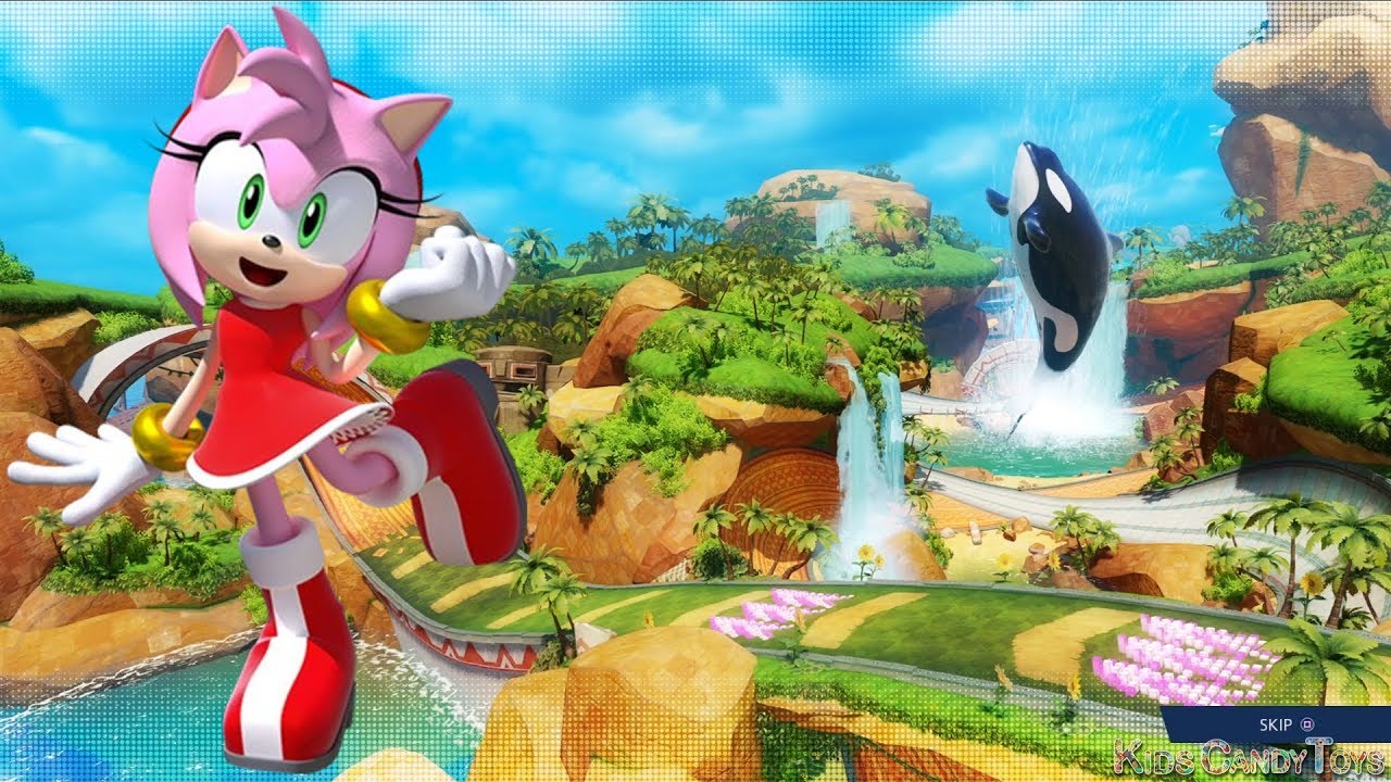 Team Sonic Racing Amy Number One | Gameplay PS4 HD 4k - YouTube