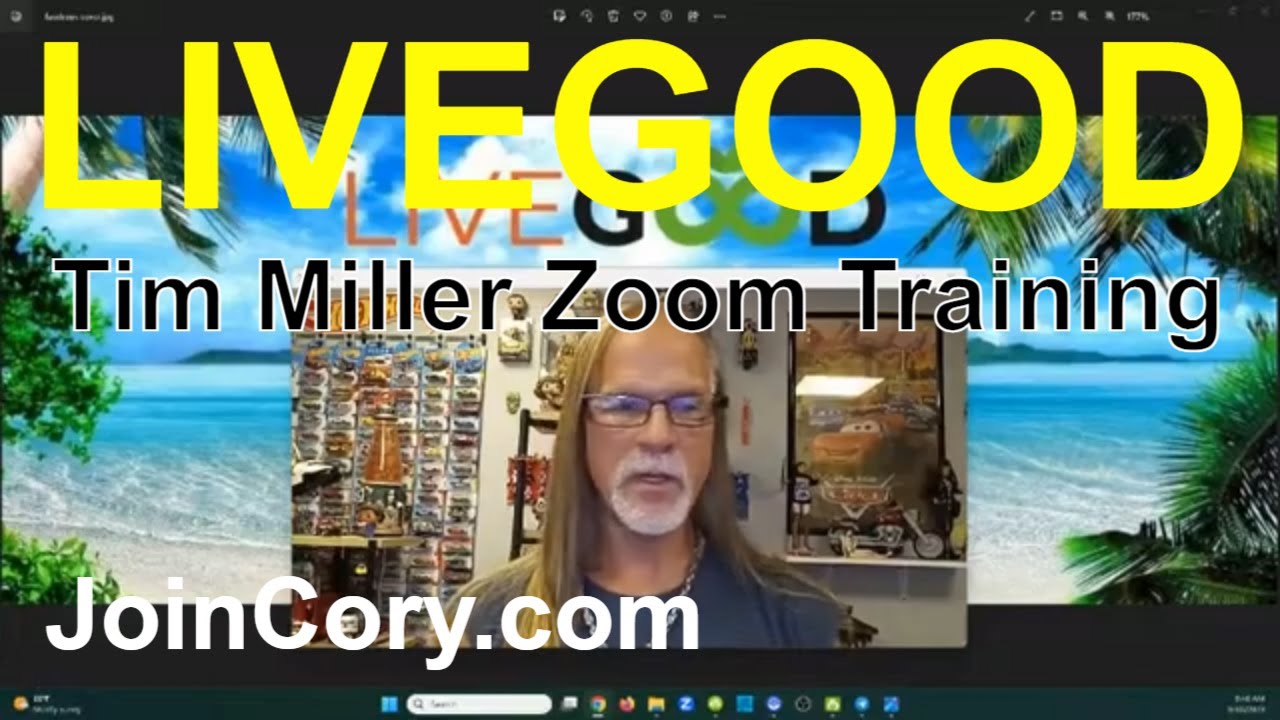 LIVEGOOD: Agnes Veduta, Tim Miller Zoom Meeting, Learn Techniques - YouTube