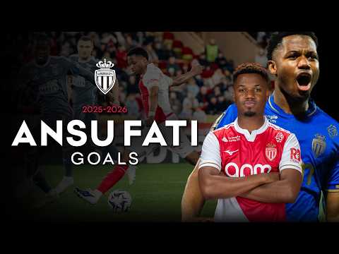 Tous les buts d'Ansu Fati avec l'AS Monaco ⚽