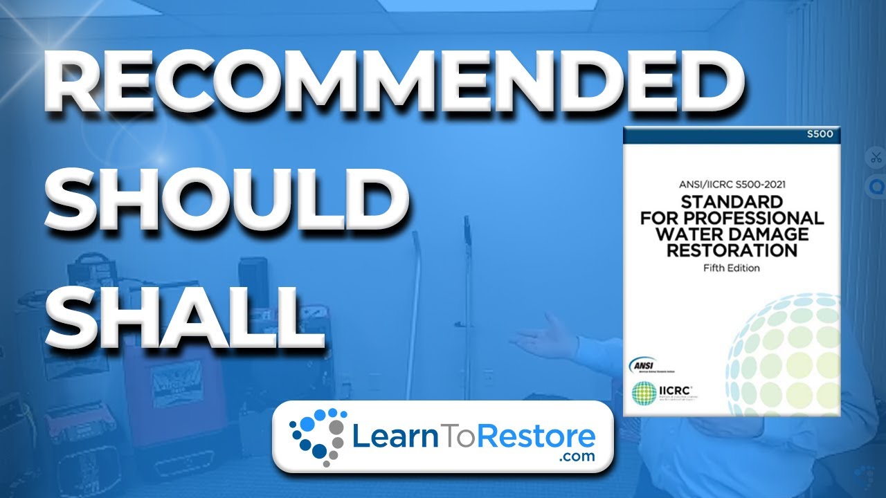 Understanding How To Read IICRC Standards - YouTube