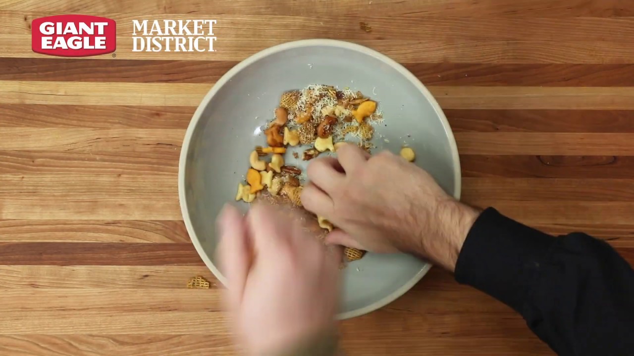 Savory Rosemary Snack Mix - YouTube