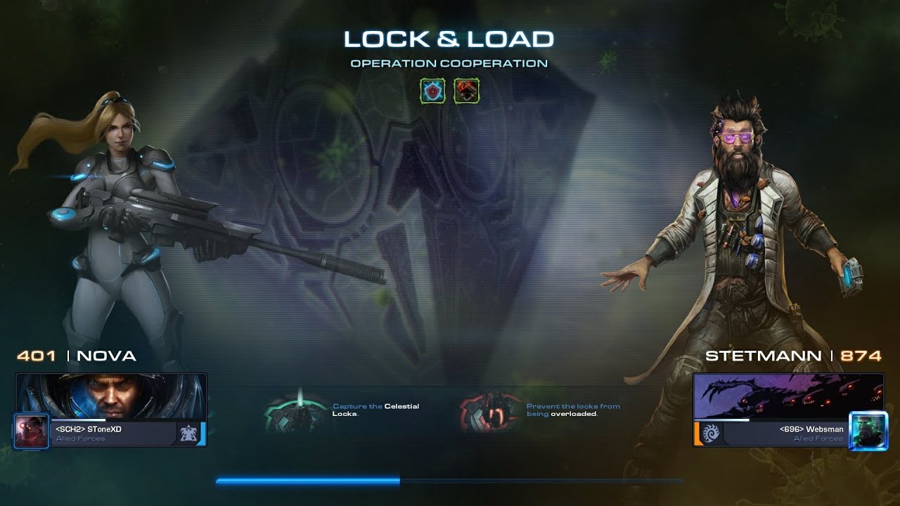 NOVA & STETMANN | StarCraft II: Lock & Load OPERATION COOPERATION #21 ...