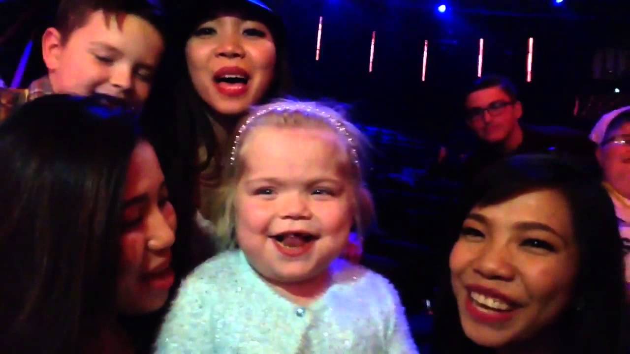 4th Impact with this cute little kid singing let it go - YouTube