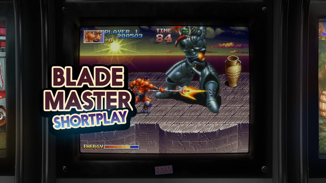 Blade Master (aka Cross Blades!) - 1991 - Arcade - Shortplay | 4K CRT ...