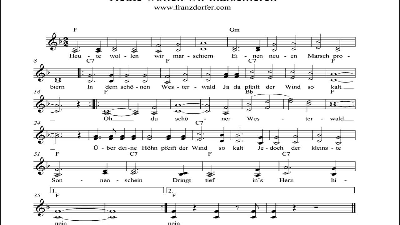 Westerwaldlied - YouTube