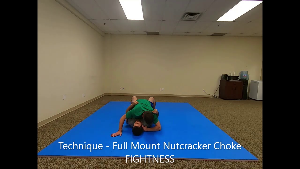 Full Mount Nutcracker Choke - Technique - Fightness MMA - YouTube