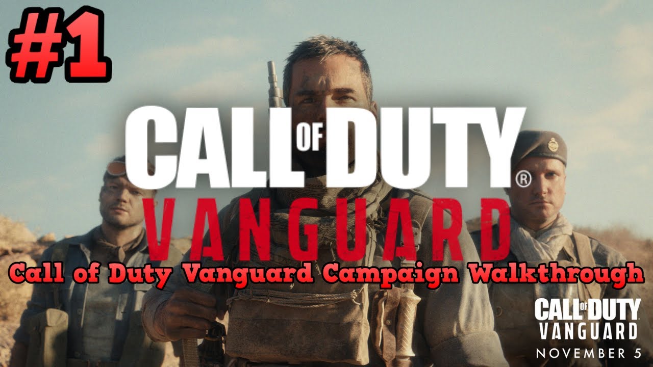 Call of Duty Vanguard Campaign Walkthrough #1 - YouTube