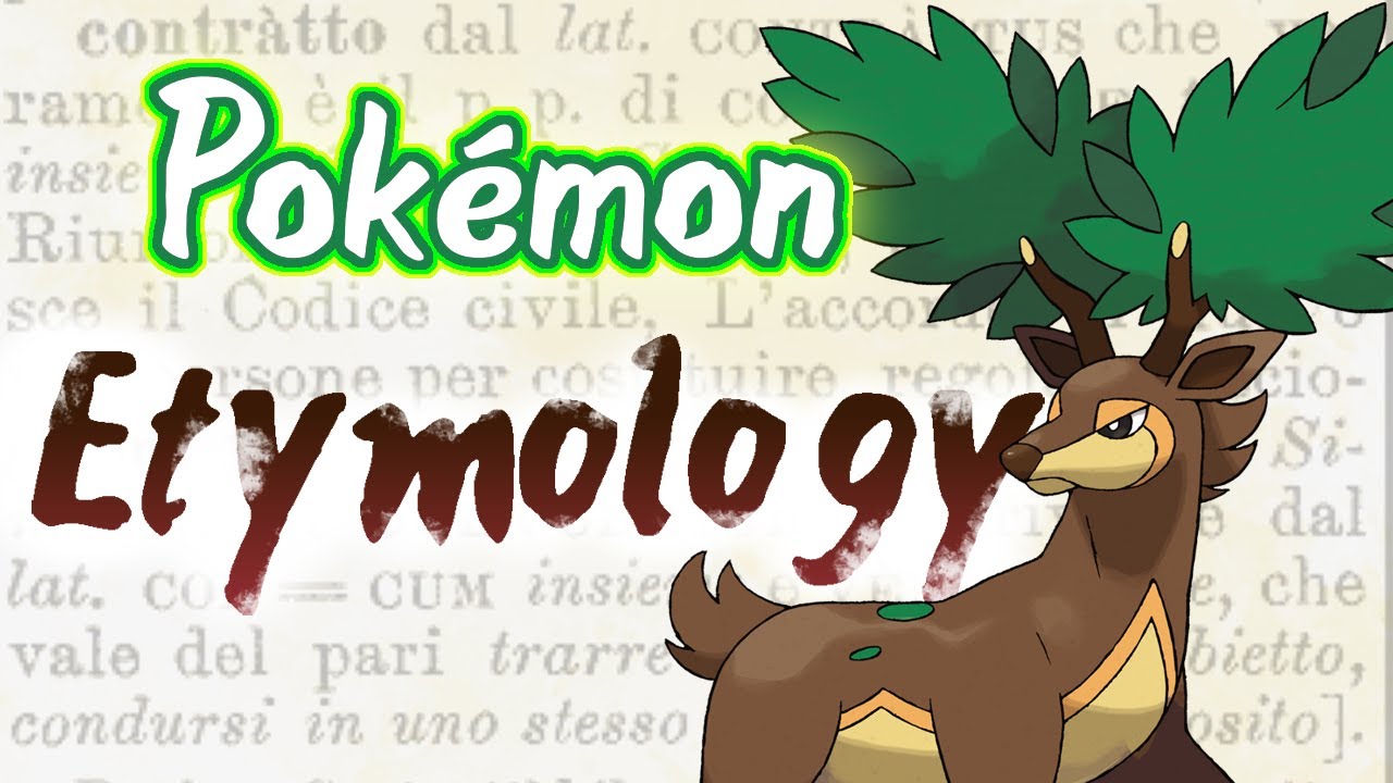Deer Pokémon names meaning? - Etymology #pokemon #etymology - YouTube