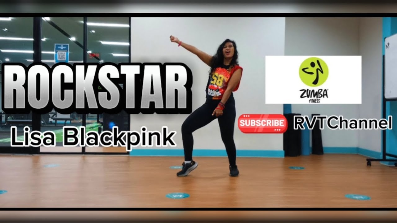 ROCKSTAR - Lisa Blackpink | Zumba | Kpop | Hiphop | Dance Fitness ...