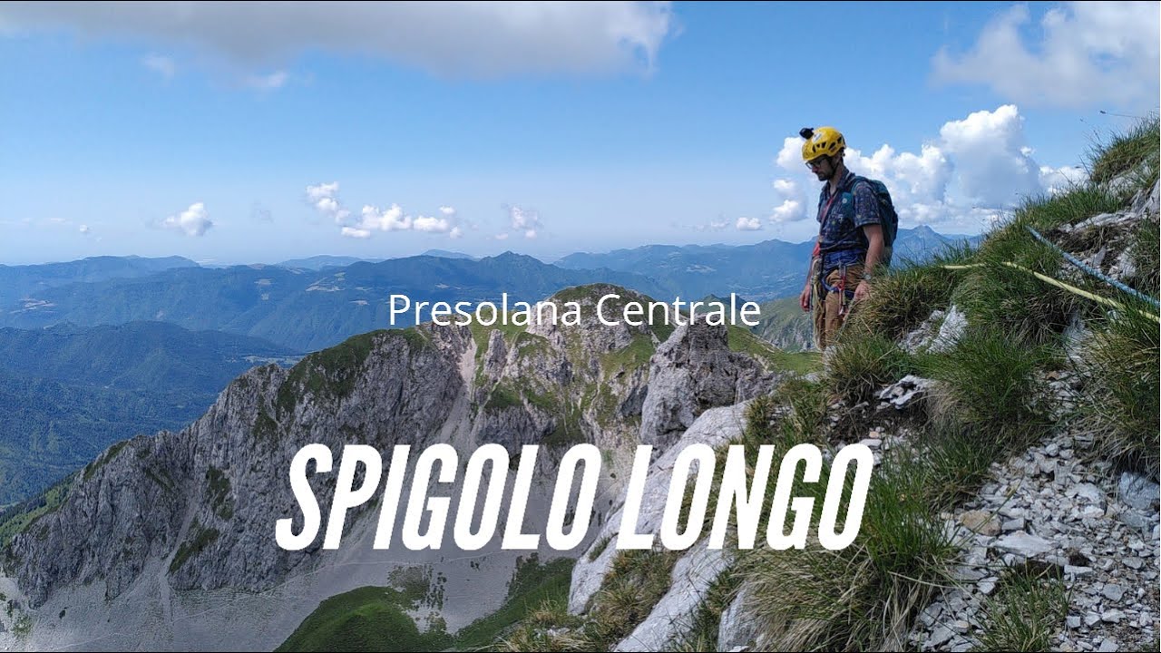 Via Longo (V) | Spigolo Sud | Presolana Centrale - YouTube