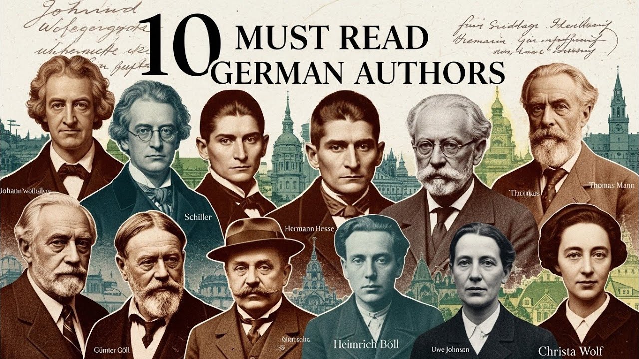 10 Must-Read German Authors You Should Know - YouTube