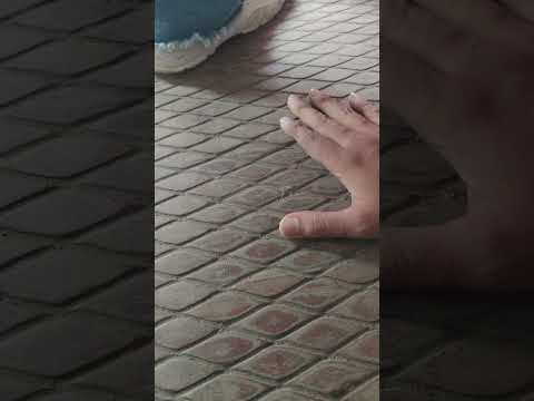 Girl unknown can*did trample step on hand with sneakers. (lfl - 223)