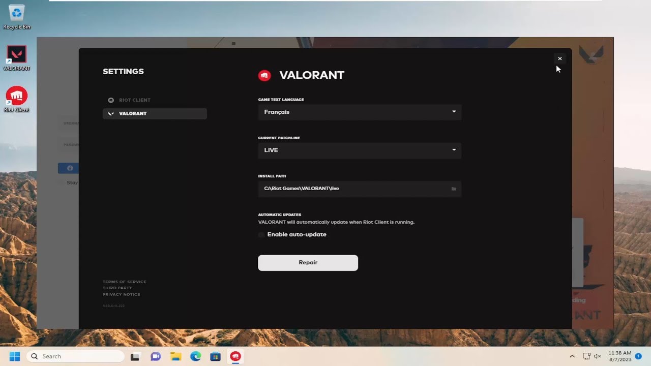 Change Game Text Language in Valorant [Guide] - YouTube