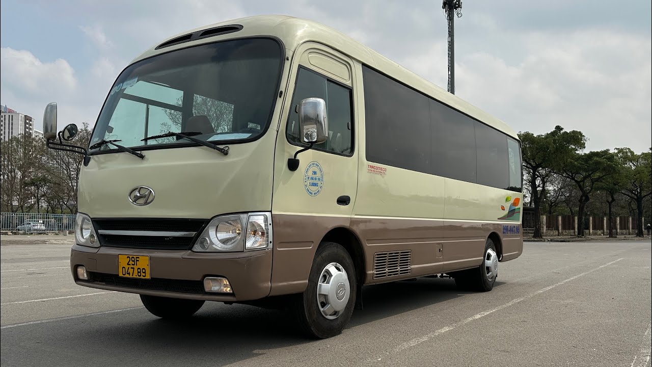 Bán xe khách huyndai county 29 chỗ tracomeco sản xuất 2010 chính chủ ...