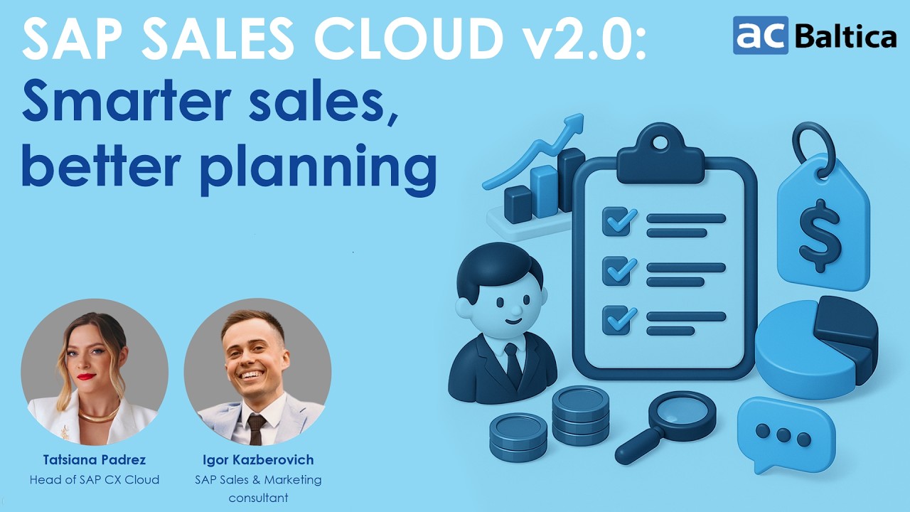 SAP Sales Cloud with AI Tools // ACBaltica webinar - YouTube