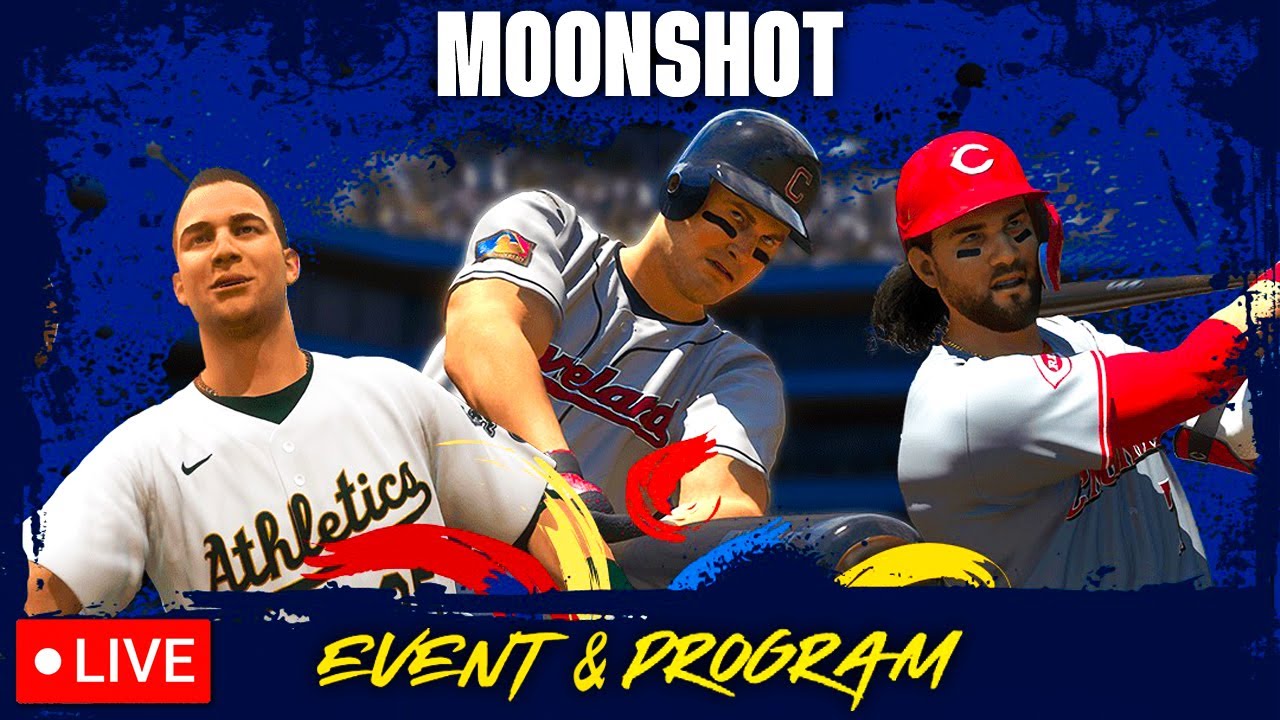 🔴LIVE | NEW MOONSHOT EVENT & PROGRAM! - MLB The Show 24 - YouTube