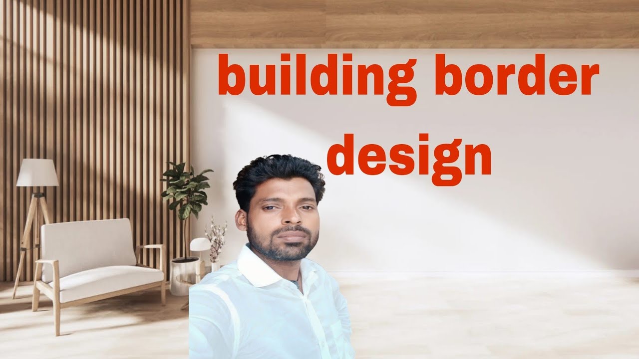 building border design work - YouTube
