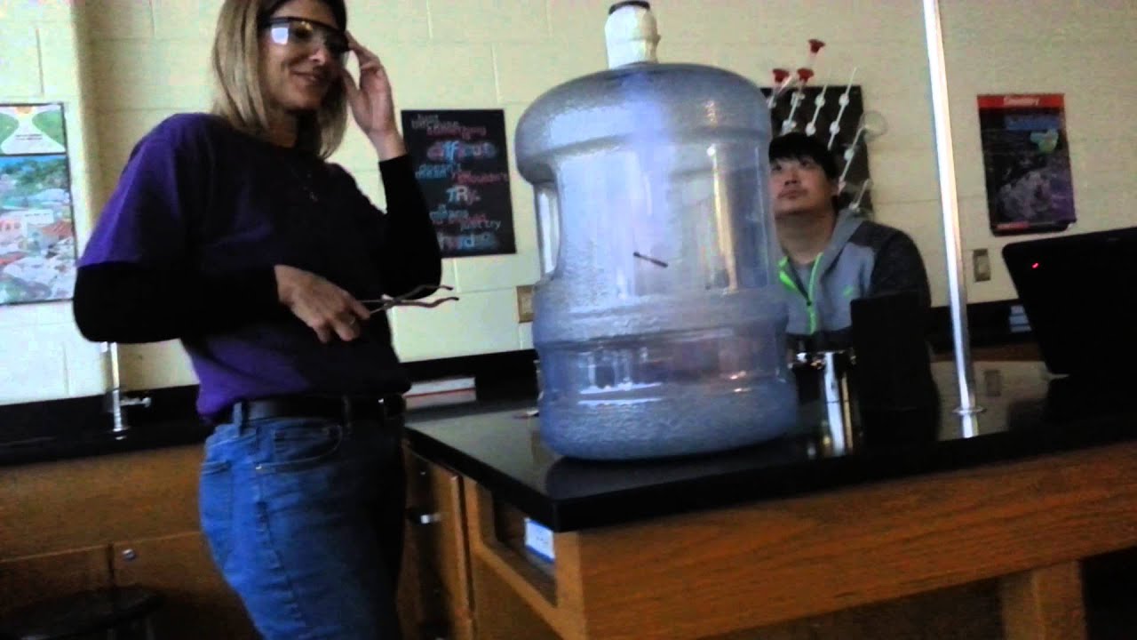 Sandra Fugate Contains Atomic Explosion in a Jug - YouTube