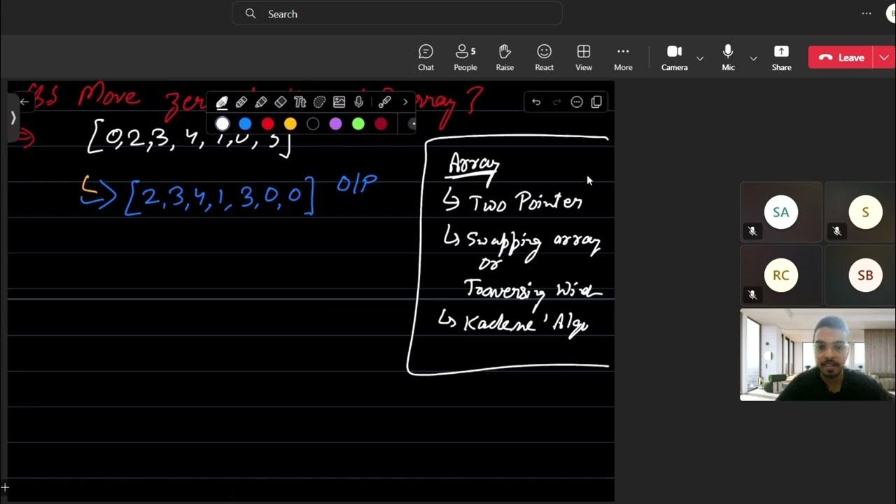 DSA | Arrays | Hash-map | Time Complexity | Doubt Session - YouTube