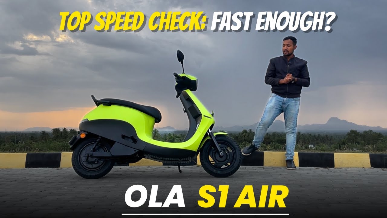 Ola S1 Air Review - All Modes Top Speed Check - YouTube