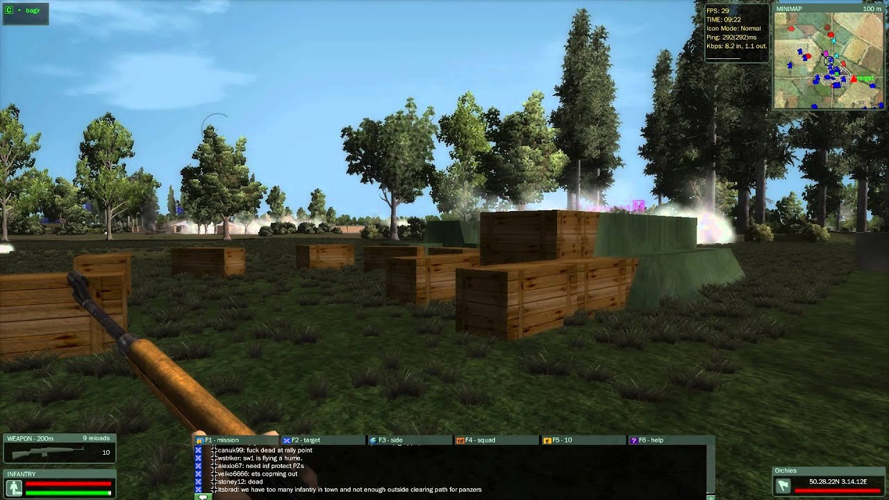 WWII OnLine. BattleGround Europe [007]. Axis side. - YouTube