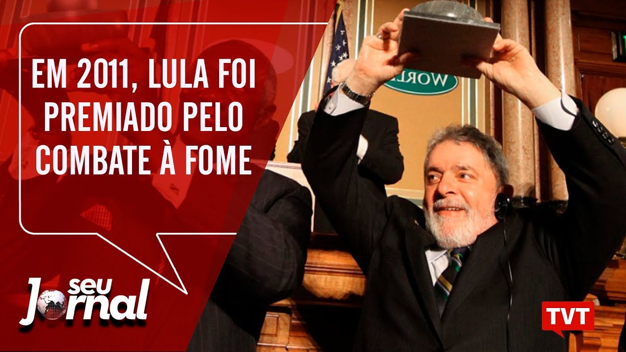Em 2011, Lula foi premiado pelo combate à fome - YouTube