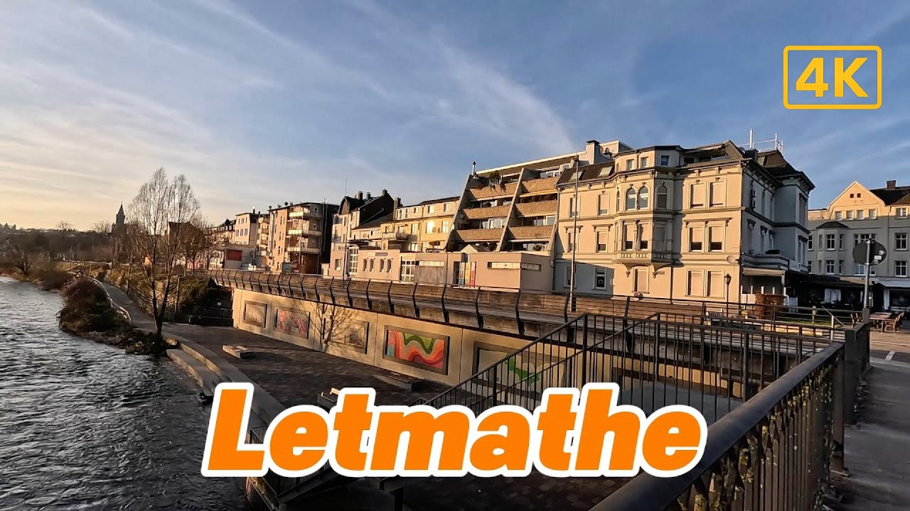 Iserlohn Letmathe Walk – Quiet Streets & Local Life | 4K Germany Tour ...