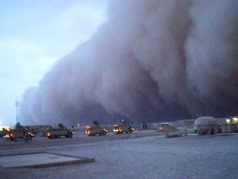 Dust Storm Iraq - YouTube