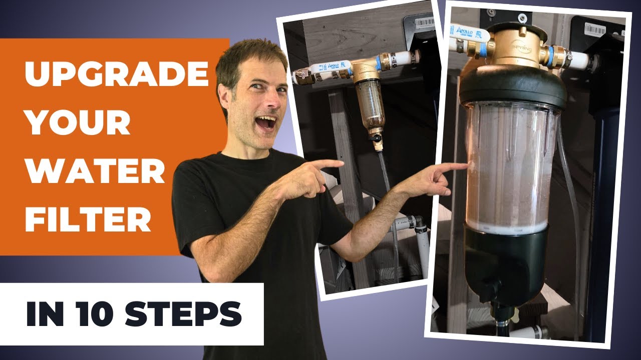 Replace Your Whole House Water Sediment Filter (Step-By-Step!) - YouTube