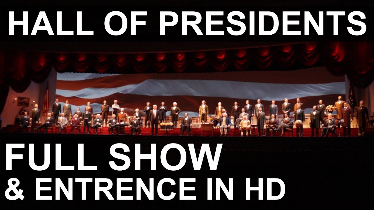 Hall of Presidents Disney World NEW 2019 Full Show - YouTube